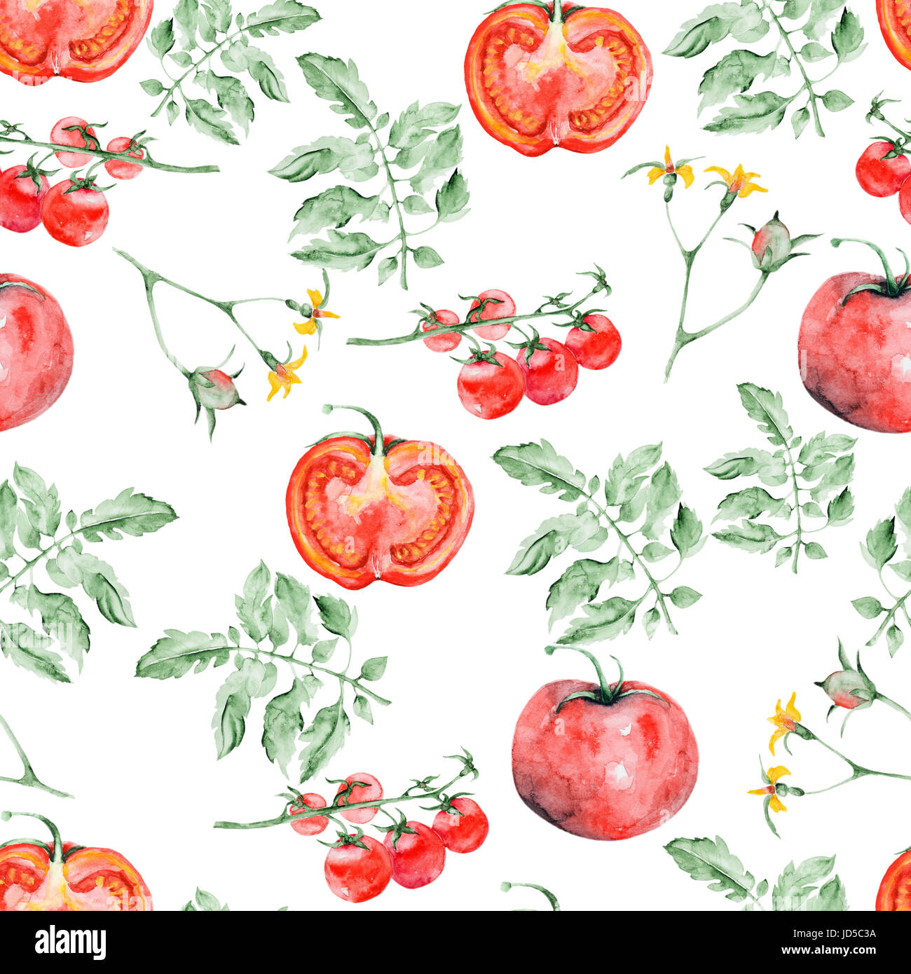 seamless pattern of tomato Stock Photo - Alamy