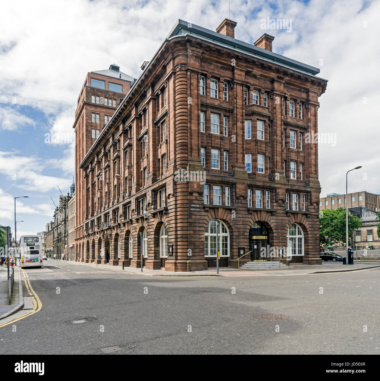 Albert square courier place hi-res stock photography and images - Alamy