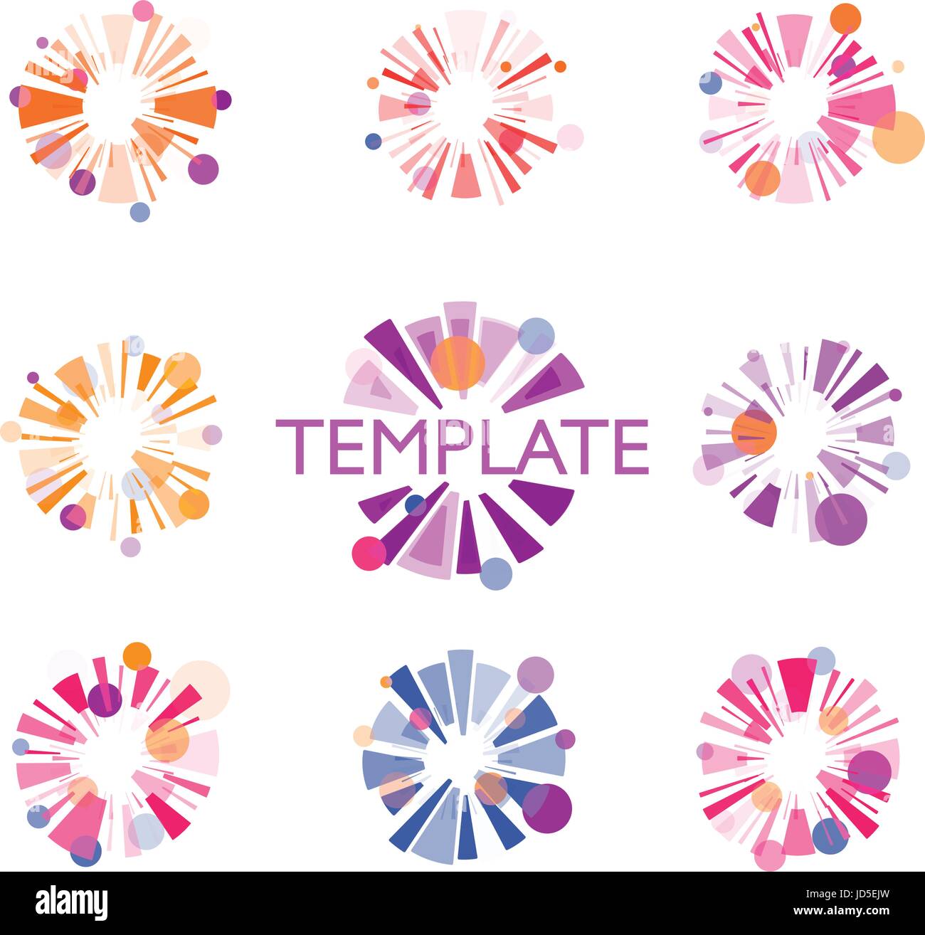 Explosion logo hi-res stock photography and images - Alamy