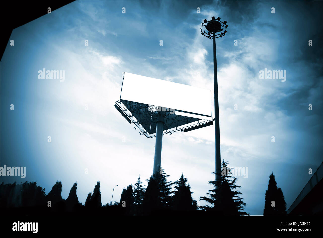 Dusk billboards hi-res stock photography and images - Alamy