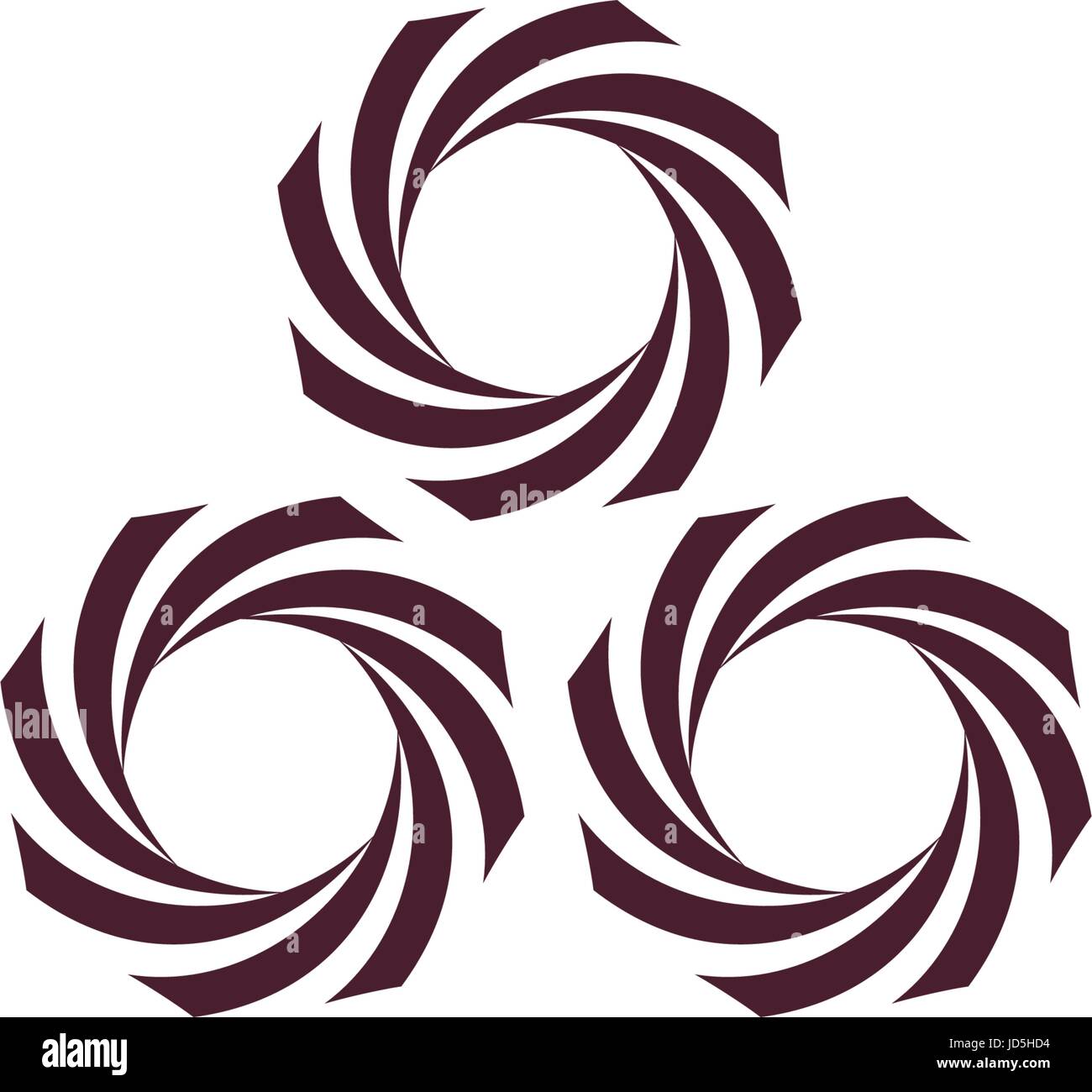 Spinner logo design. Bearing cool modern device icon. Entertaining ...