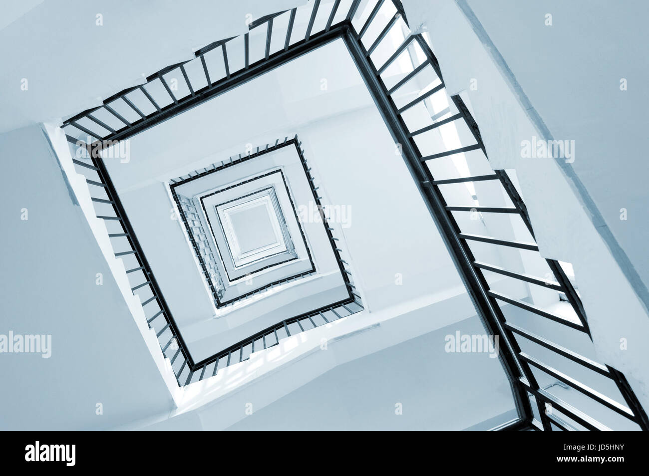 Rectangular rotating ladder, step by step, there is sense of ...