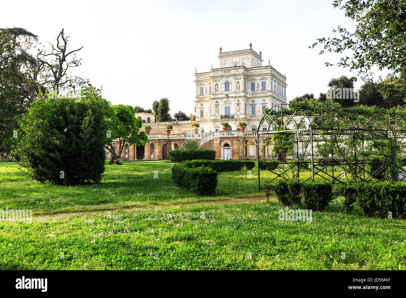 Villa Doria Pamphili at the Via Aurelia Antica, Rome, Italy Stock Photo ...
