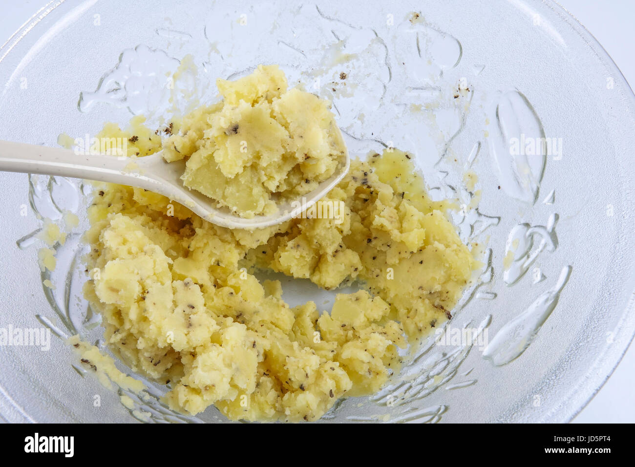 Mash potato in the making Stock Photo - Alamy