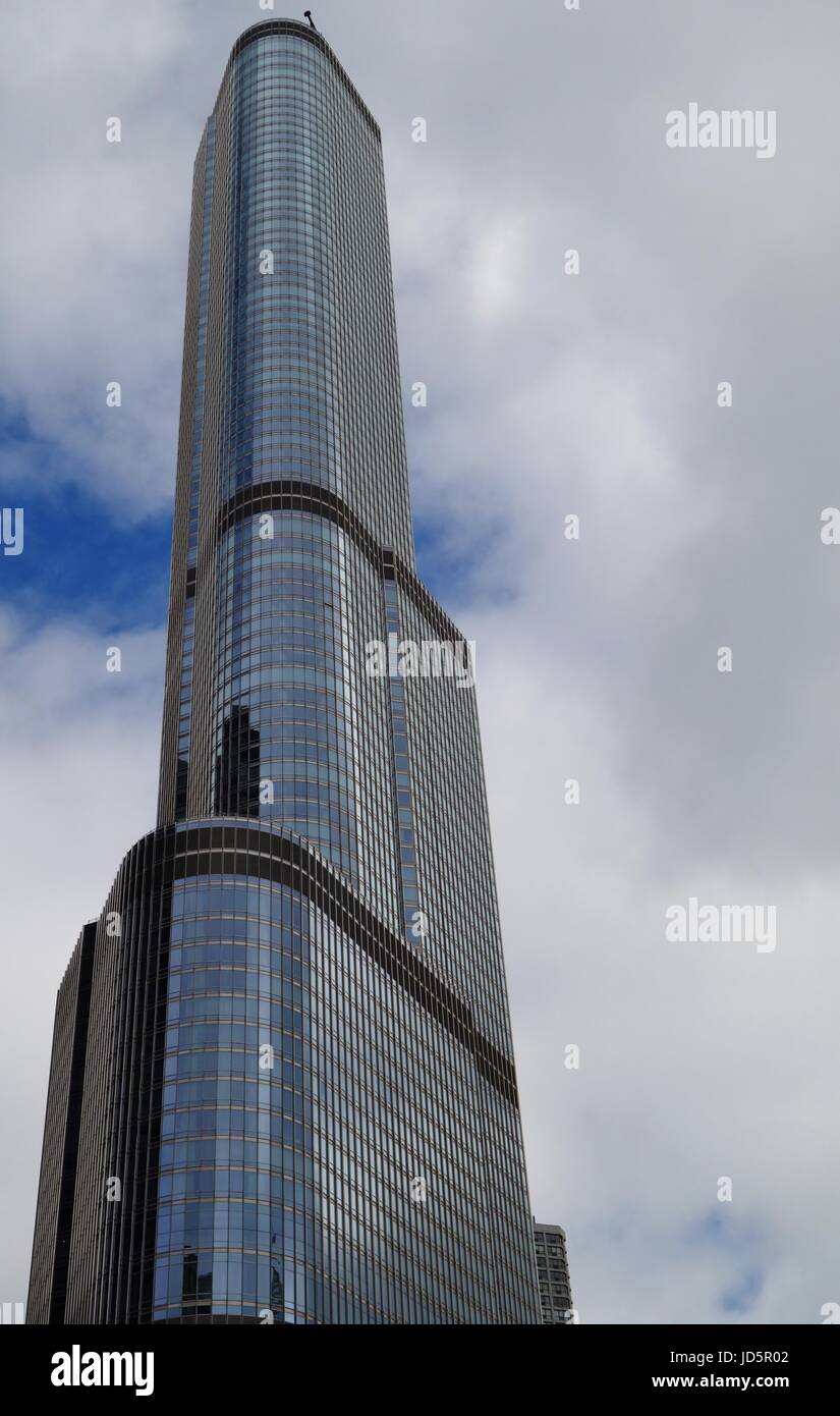 Opened in 2008, the Trump Tower Chicago is a mixed condo and hotel ...