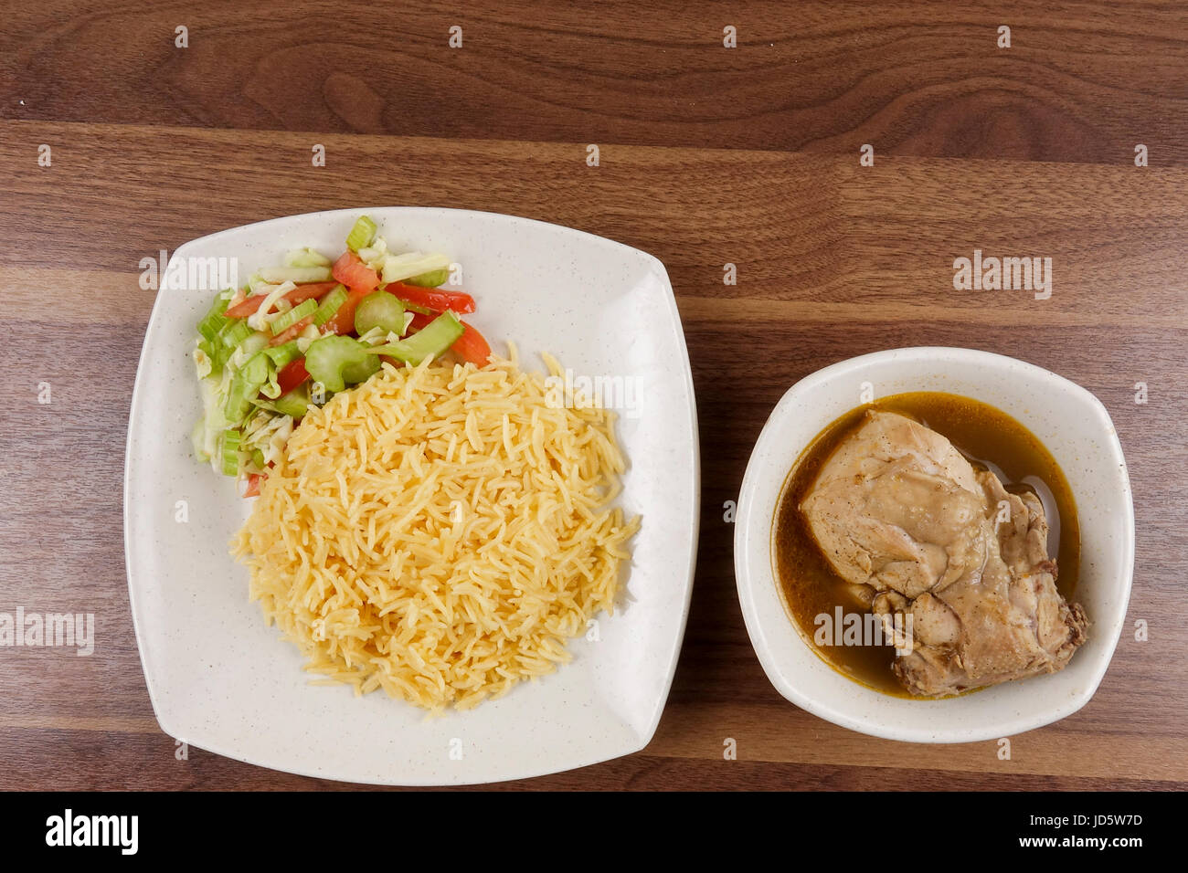 ranian rice with chicken Stock Photo - Alamy