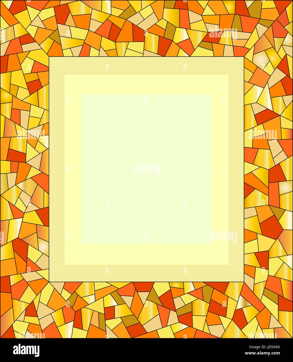 Blank space in middle Stock Vector Images - Alamy