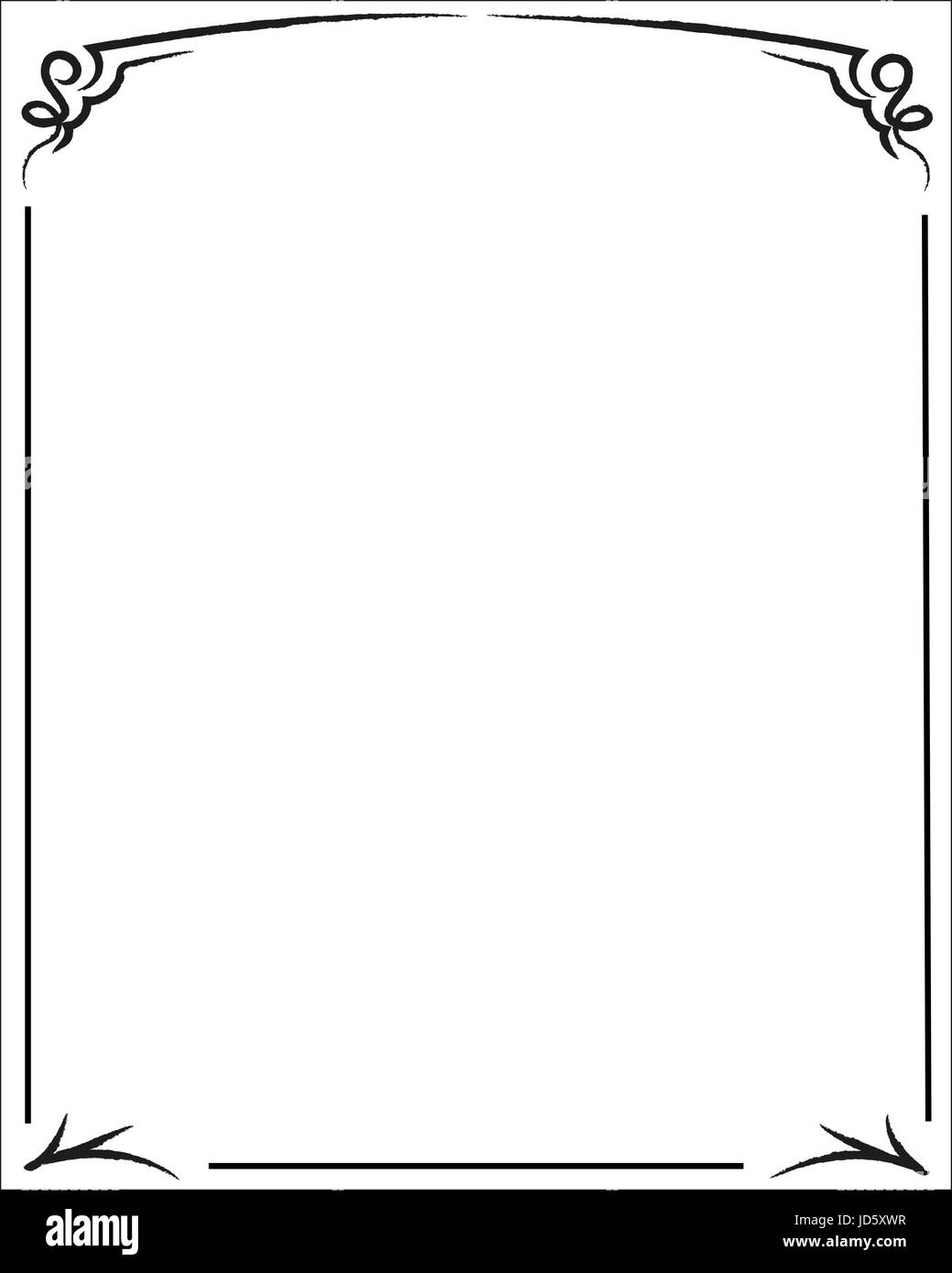 Simple Black Borders