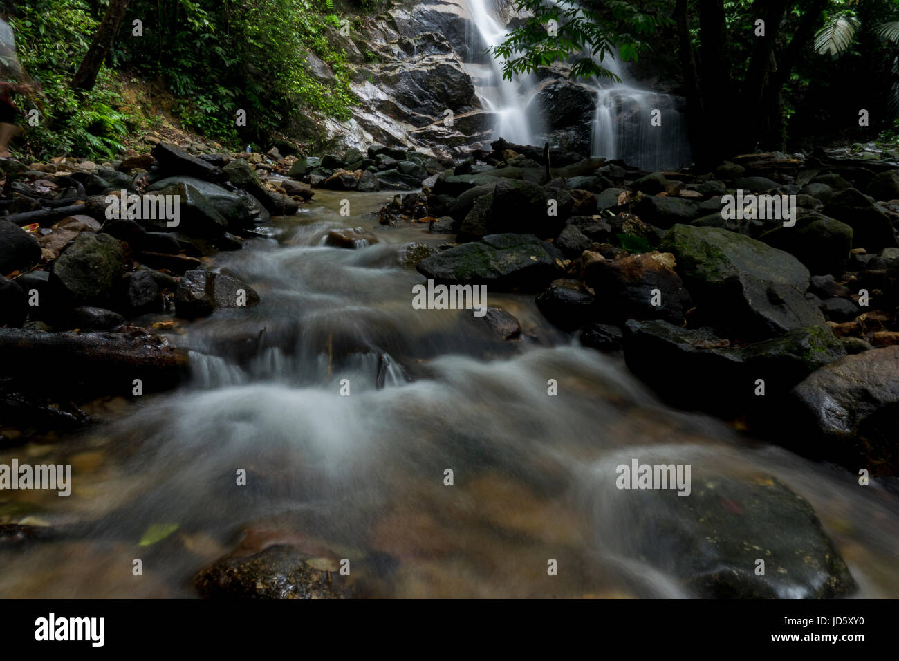 Kanching Waterfalls near Kuala Lumpur, Malaysia Stock Photo - Alamy