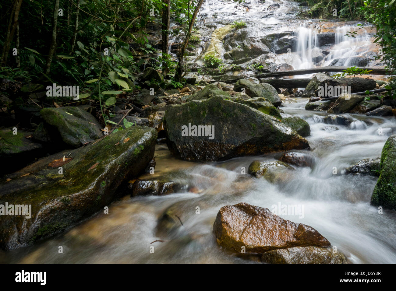Kanching Waterfalls near Kuala Lumpur, Malaysia Stock Photo - Alamy