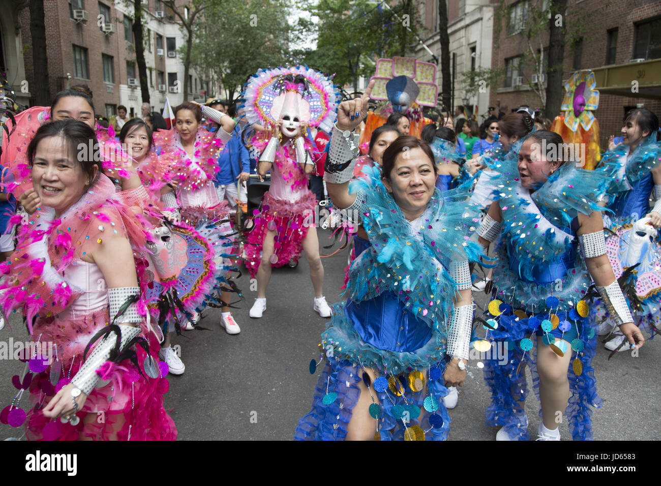 Philippine Independence Day Parade along Madison Avenue in New York ...