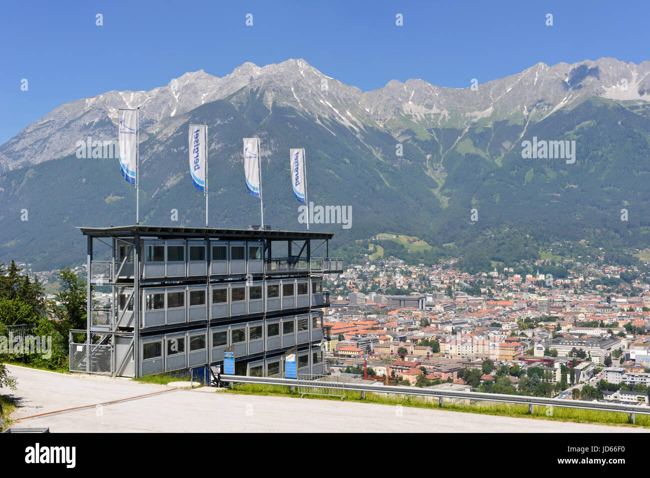 The Bergisel Ski Olympic Stadium, Innsbruck, Austria Stock Photo - Alamy