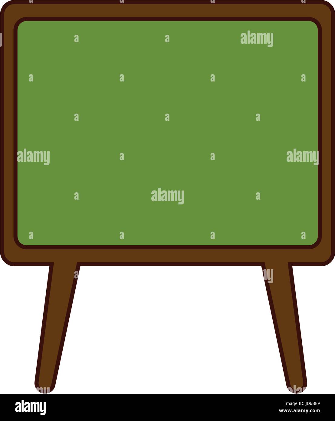 school chalkboard icon over white background vector illustration Stock ...