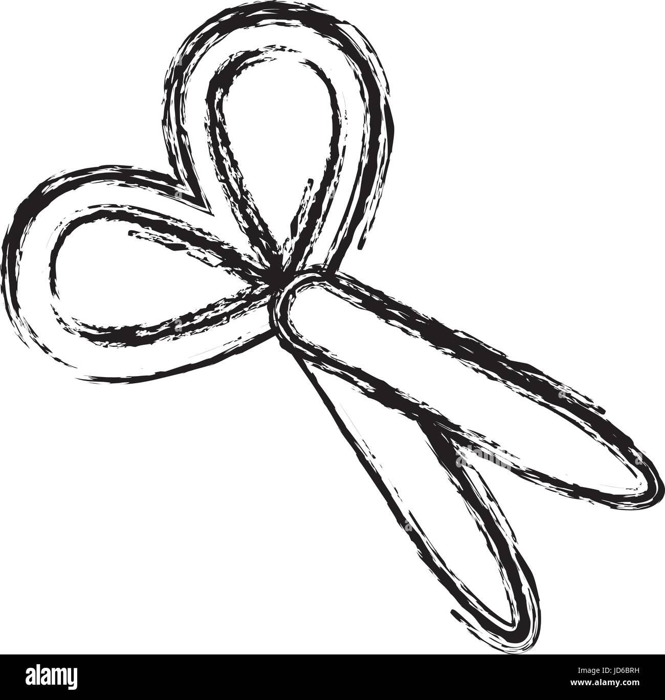 scissors icon over white background vector illustration Stock Vector ...