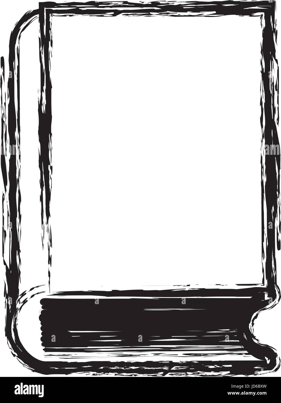 book icon over white background vector illustration Stock Vector Image ...