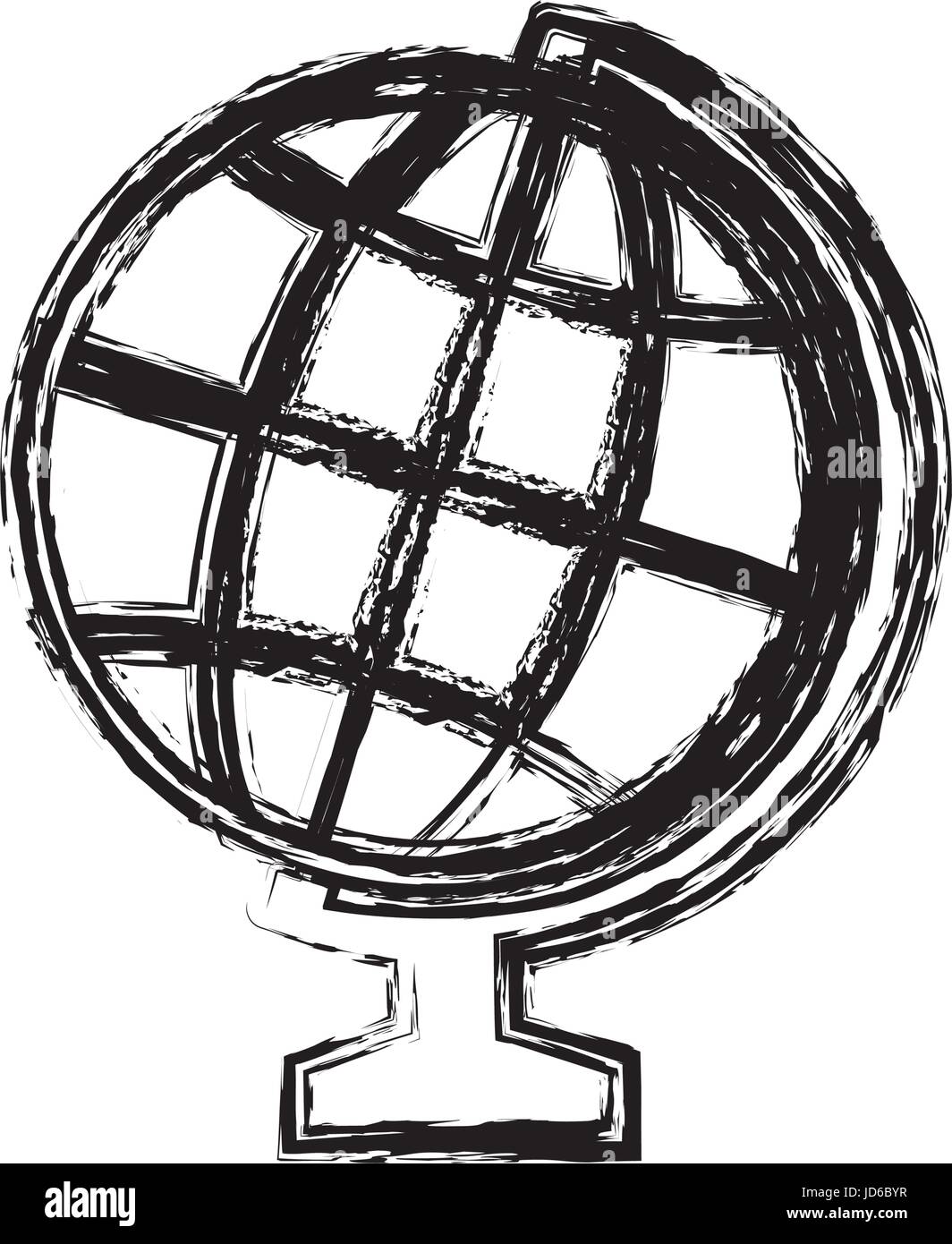 geography tool icon over white background vector illustration Stock ...