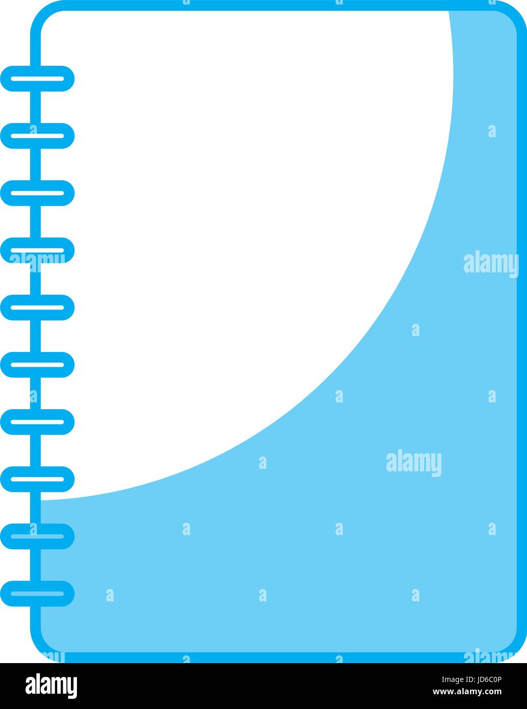notebook icon over white background vector illustration Stock Vector ...