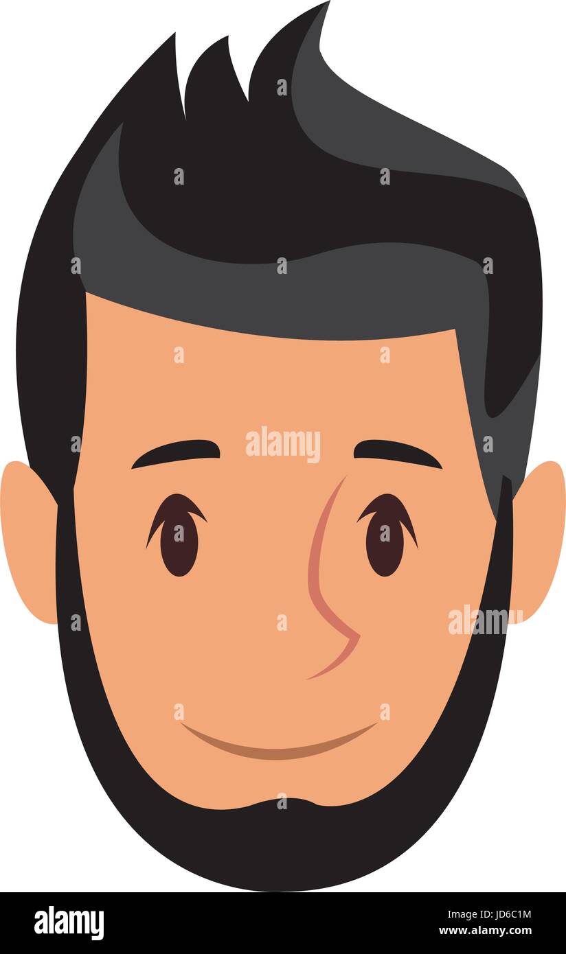 avatar man face male character Stock Vector Image & Art - Alamy
