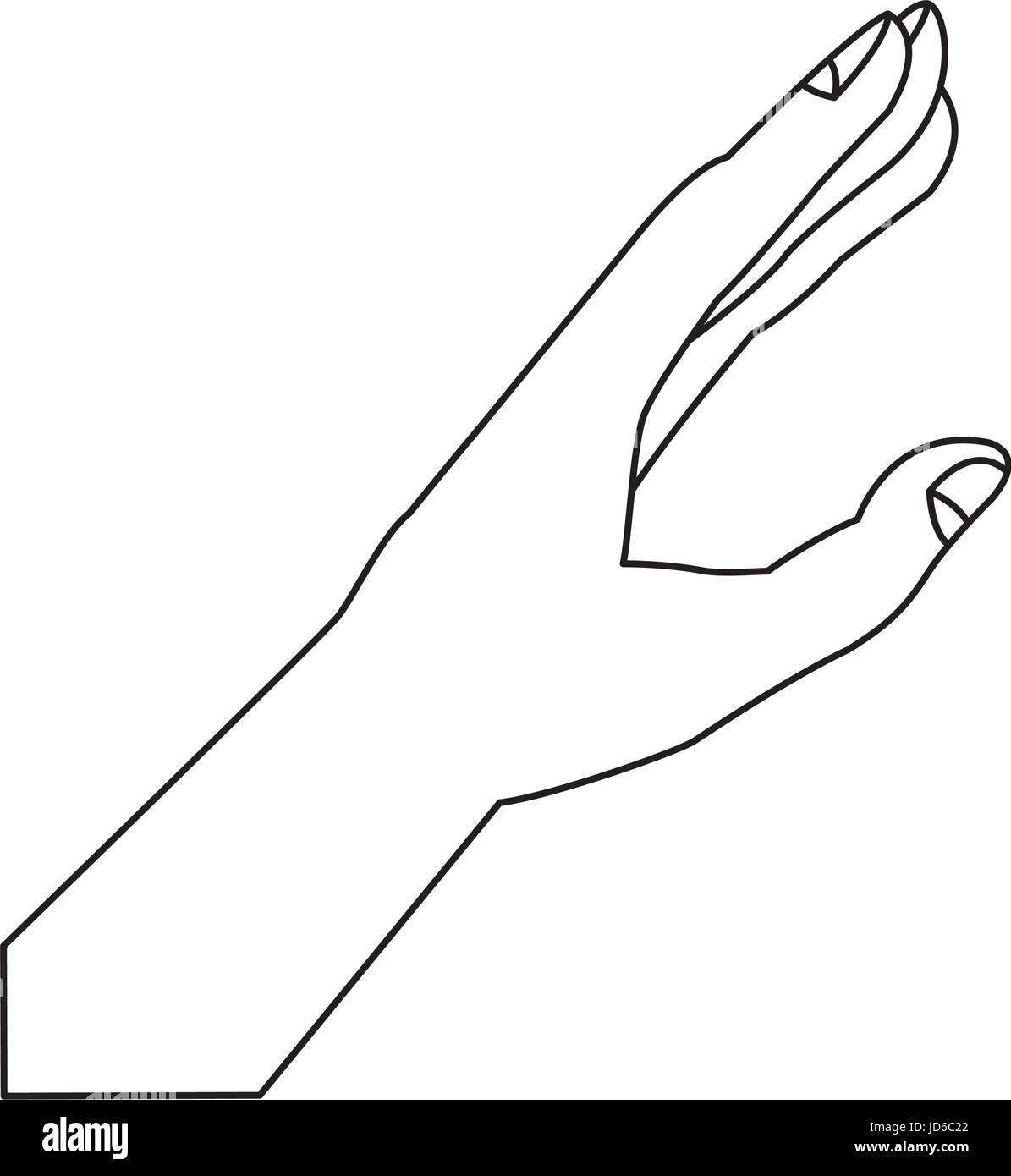 open taking man hand gesture icon Stock Vector Image & Art - Alamy