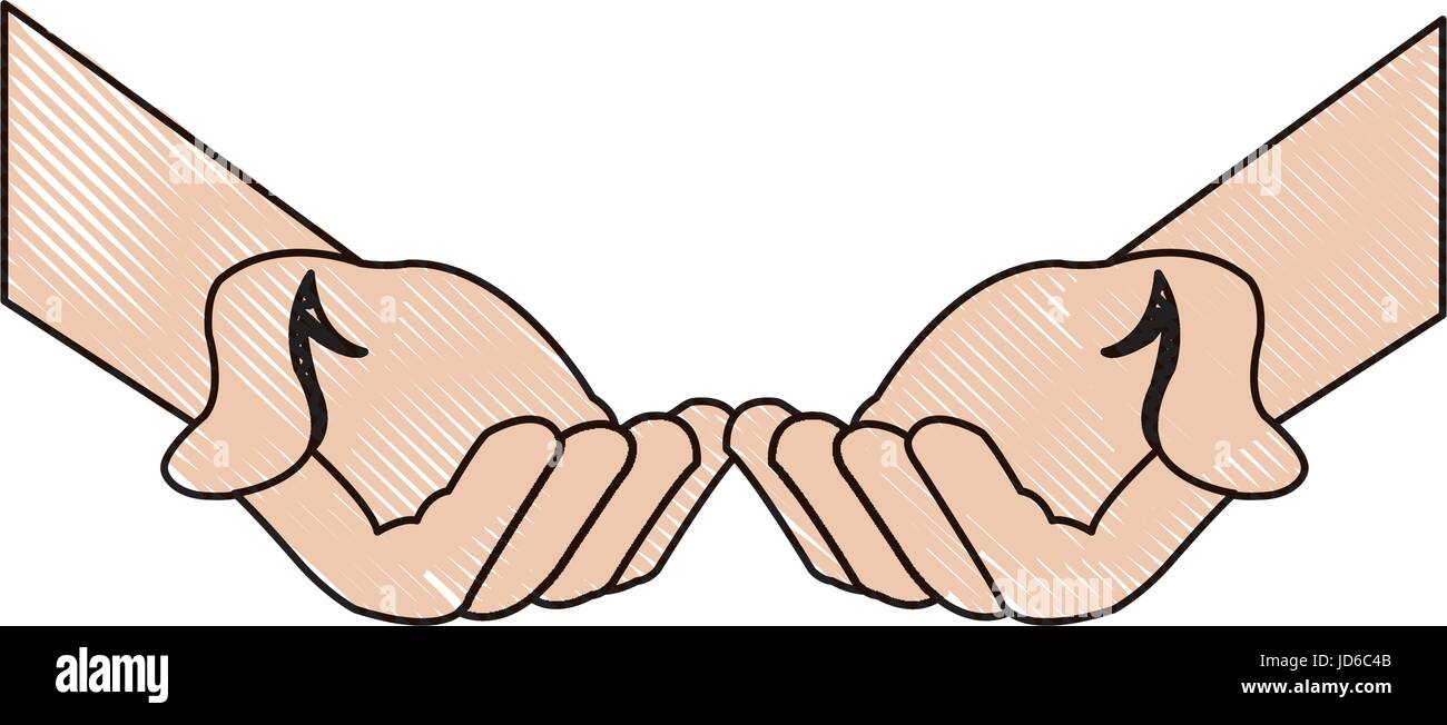 open male hands care support and help concept Stock Vector Image & Art ...