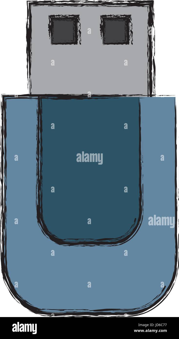 usb icon over white background vector illustration Stock Vector Image ...