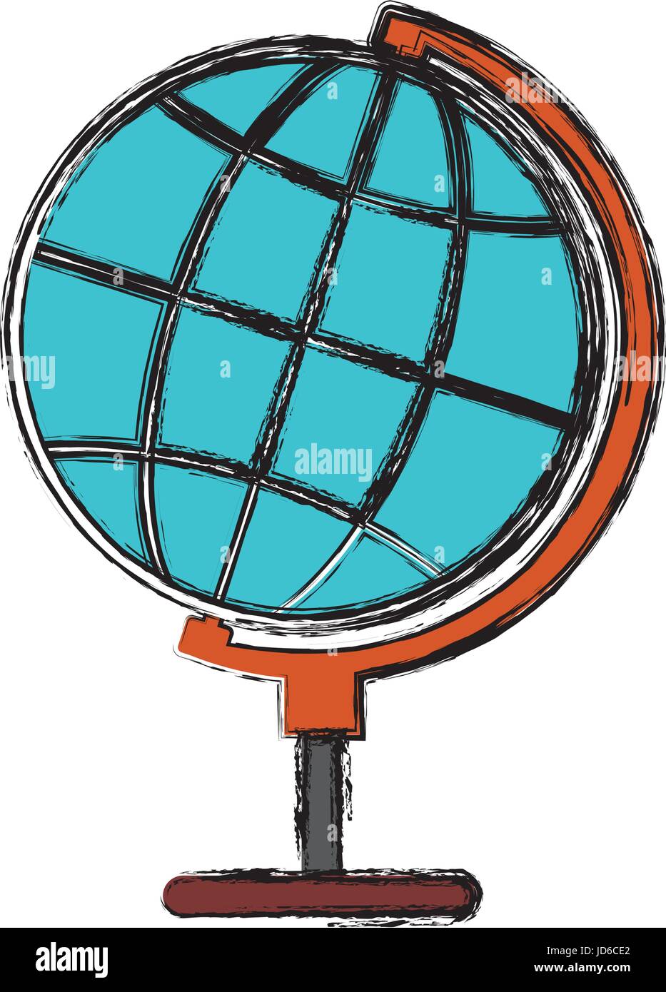 geography tool icon over white background vector illustration Stock ...