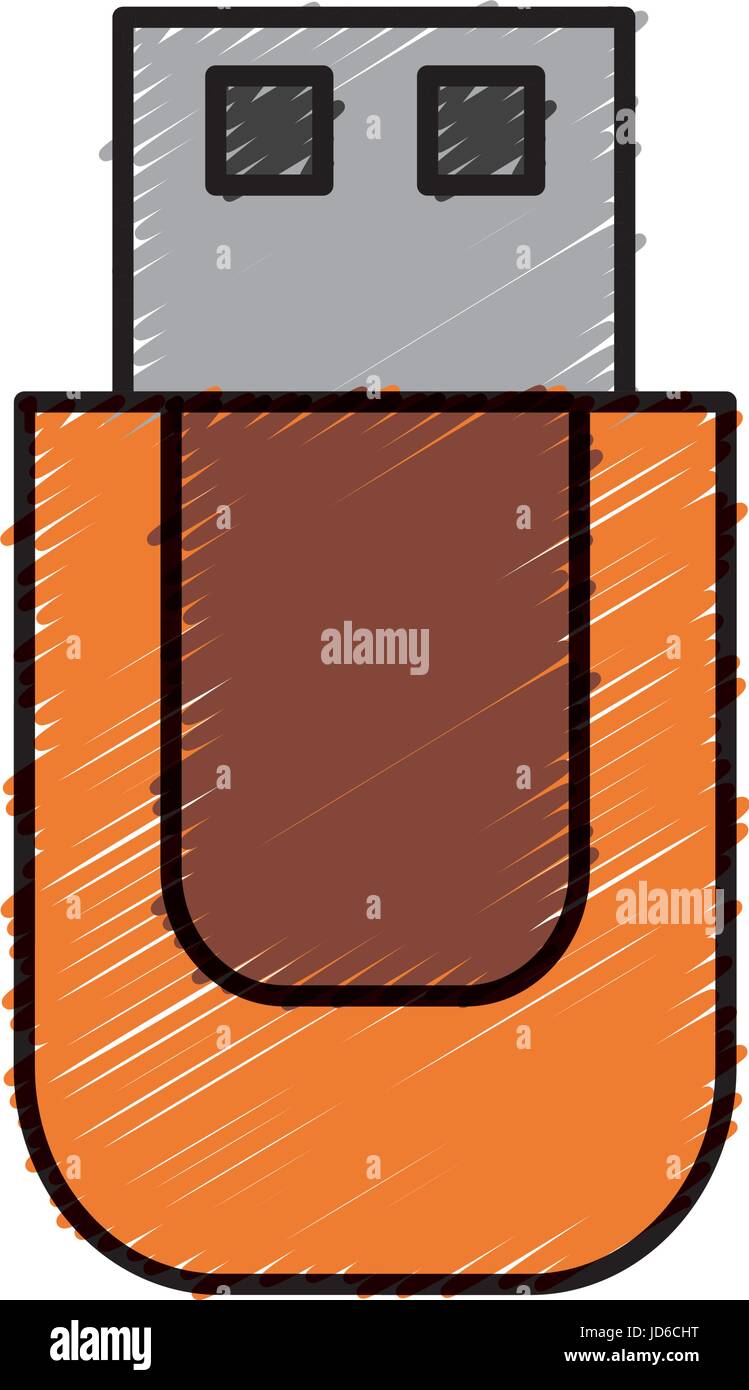 usb icon over white background vector illustration Stock Vector Image ...