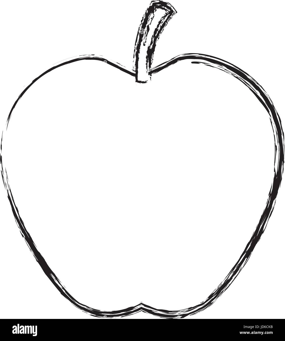 Fresh produce apple Black and White Stock Photos & Images - Alamy