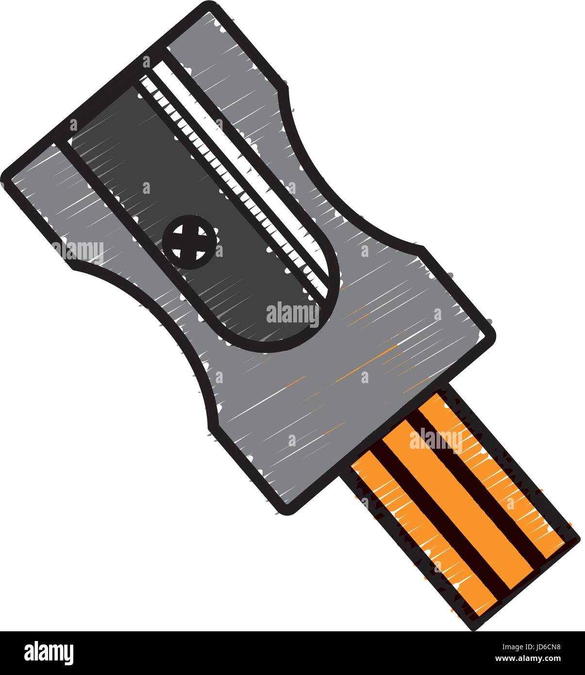 sharpener icon over white background vector illustration Stock Vector ...