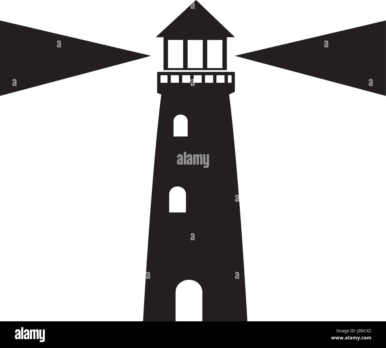 Landmark lighthouse picturesque Stock Vector Images - Alamy