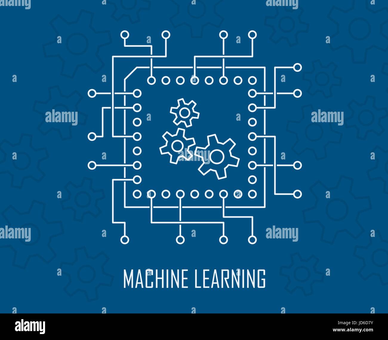 Machine learning vector vectors hi-res stock photography and images - Alamy