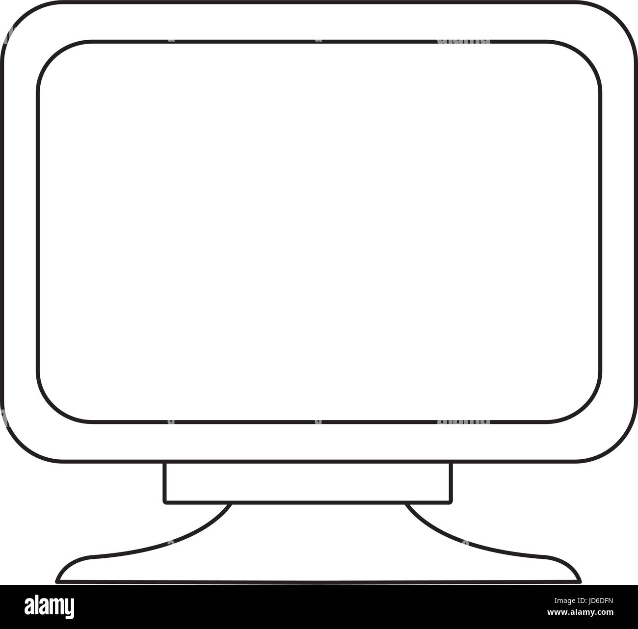 screen monitor device technology digital Stock Vector Image & Art - Alamy