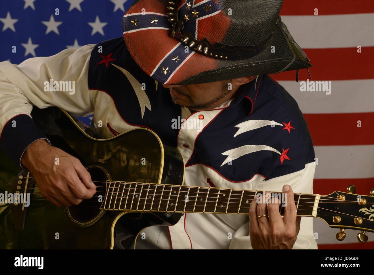 Country music singer male guitar hi-res stock photography and images ...