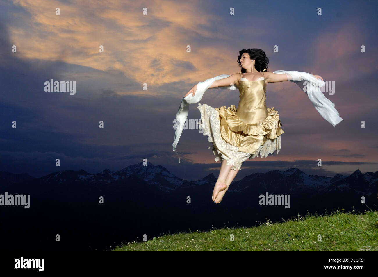 Jump suit dance hi-res stock photography and images - Alamy