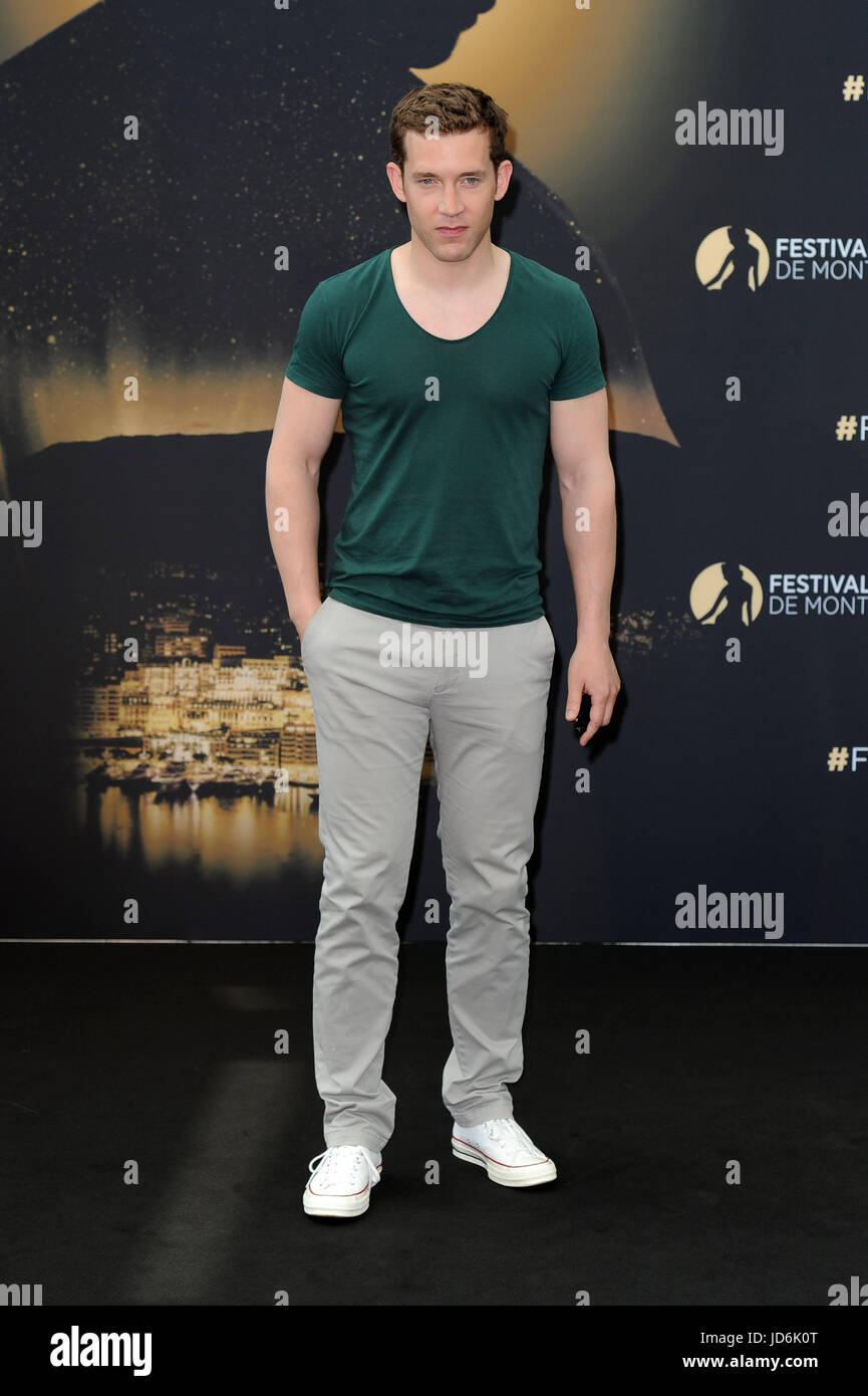 Monte Carlo, 57th Festival of Television. Photocall "Midsomer Murders" pictured: Nick Hendrix ...