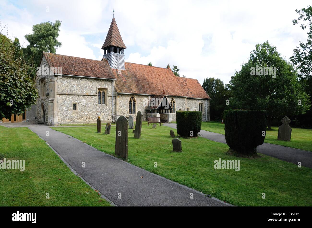 St Bartholomew Church, Wigginton, Hertfordshire,, has a nave, chancel ...