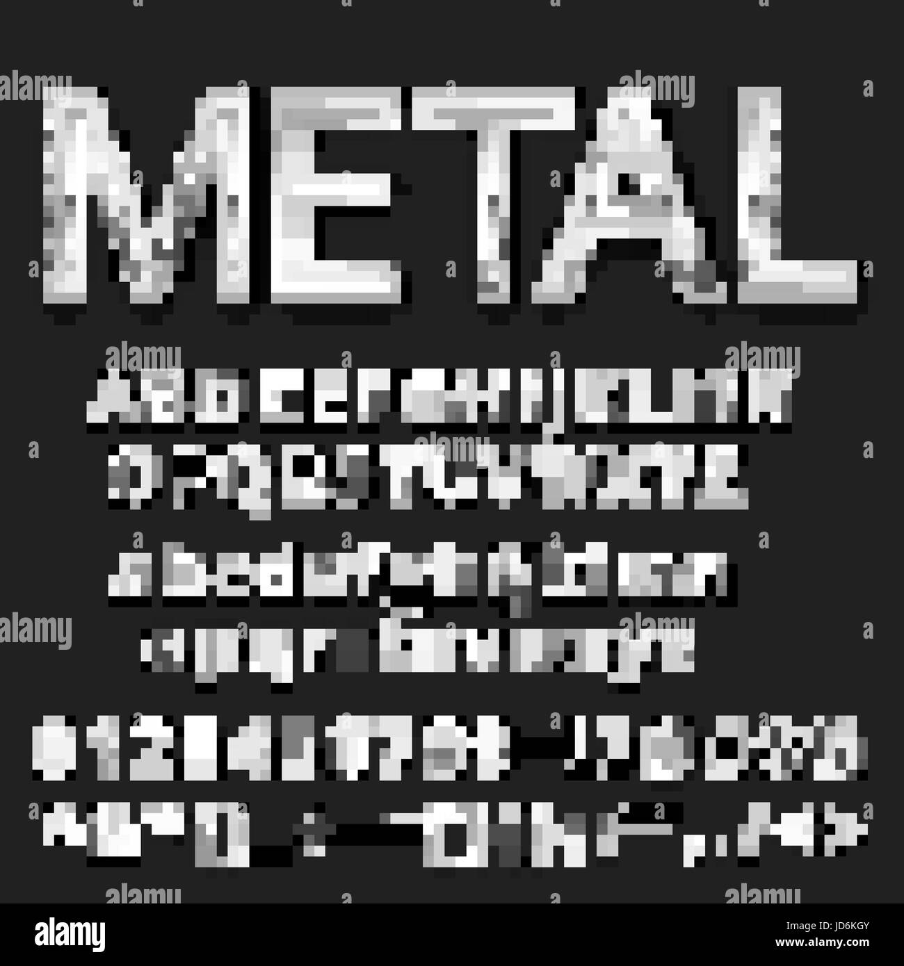 Chrome letters hi-res stock photography and images - Alamy