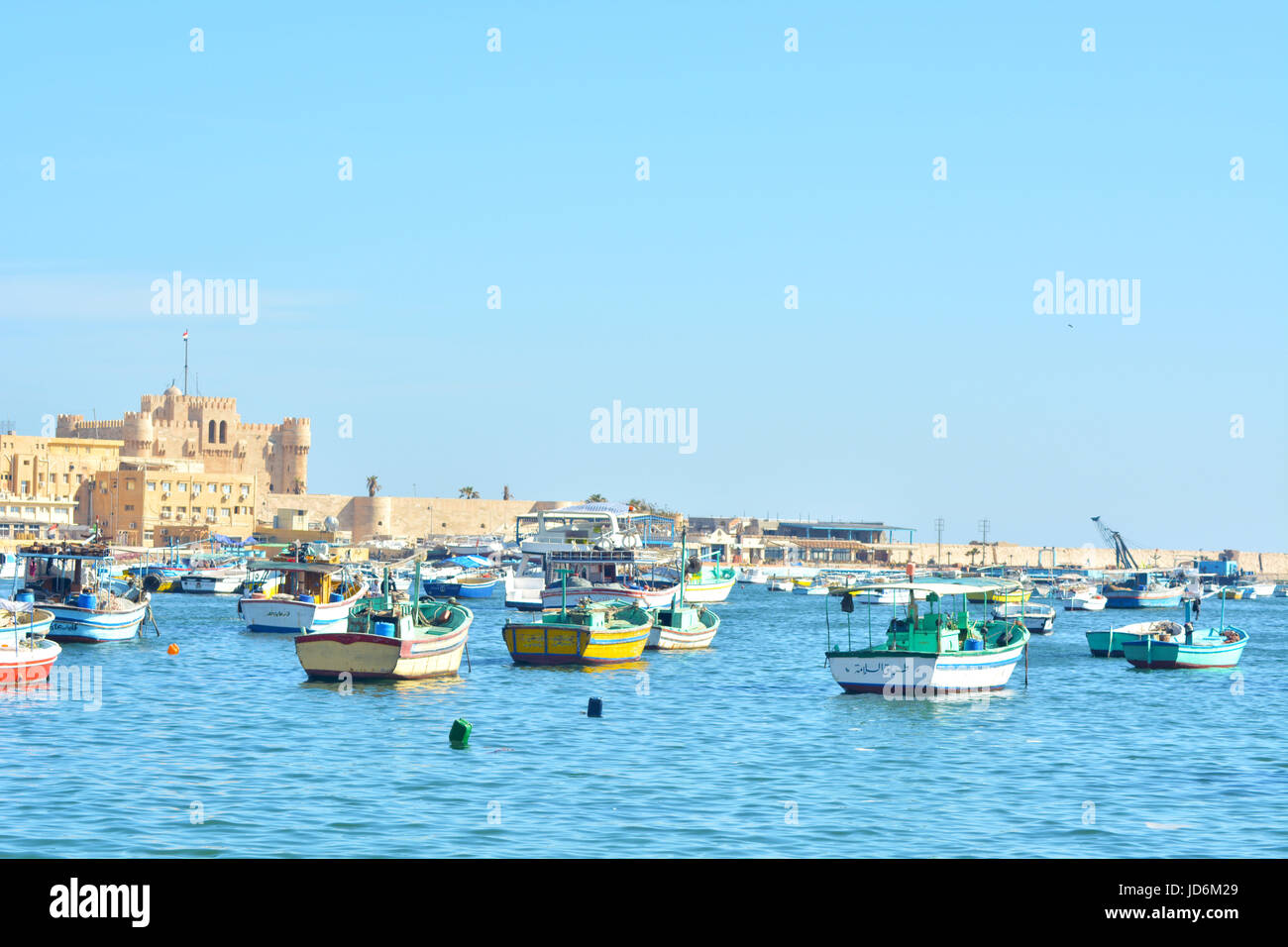 Alexandria harbours hi-res stock photography and images - Alamy
