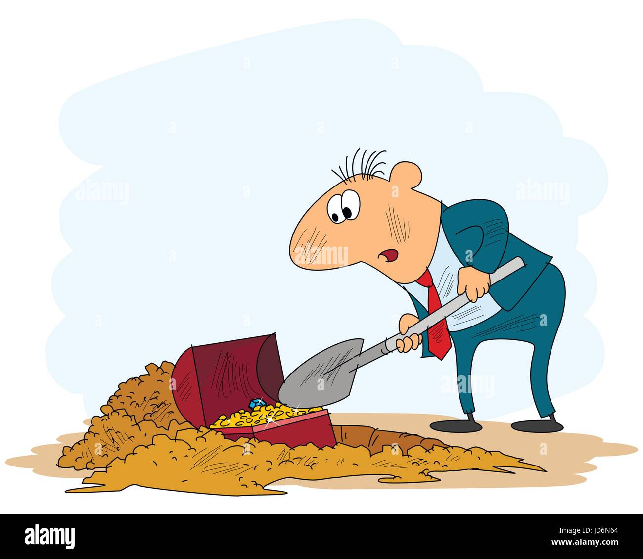 Digging for treasure hi-res stock photography and images - Alamy