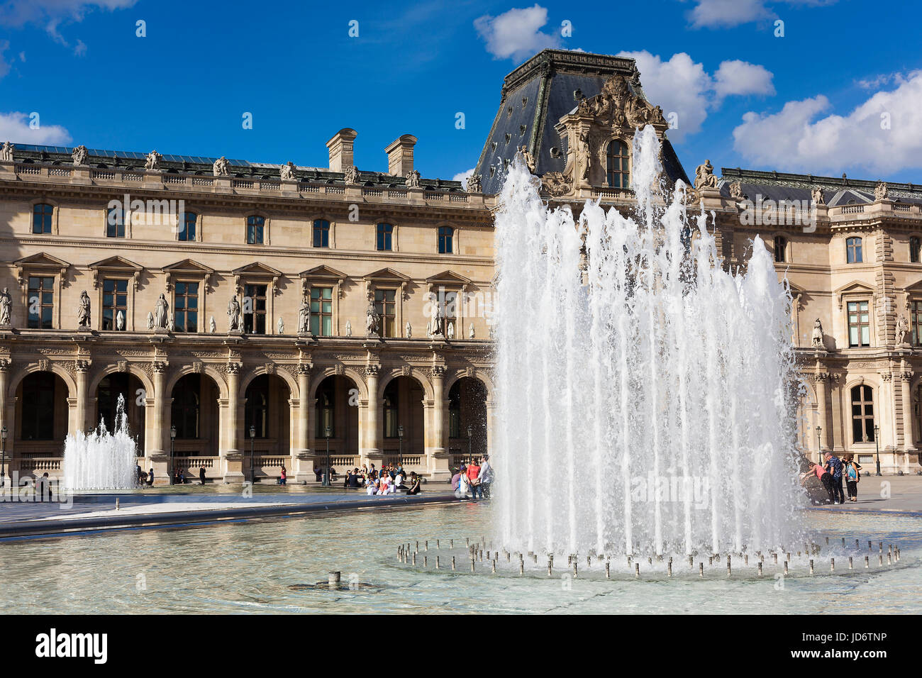Louvre museum, Paris, Ile-de-france, France Stock Photo - Alamy