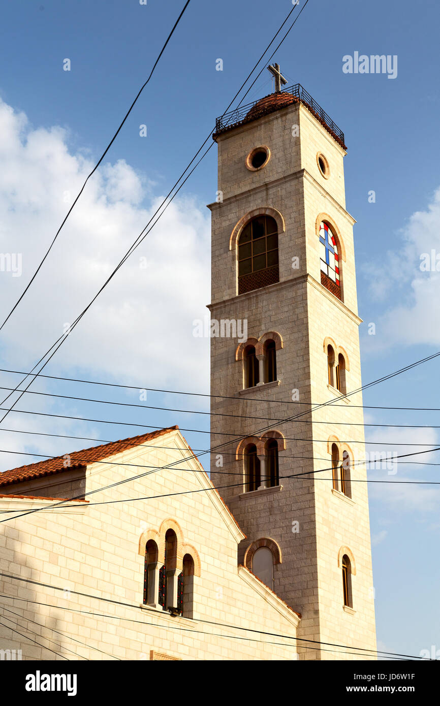 in amman jordan the chatolic church and the cross for religion Stock ...