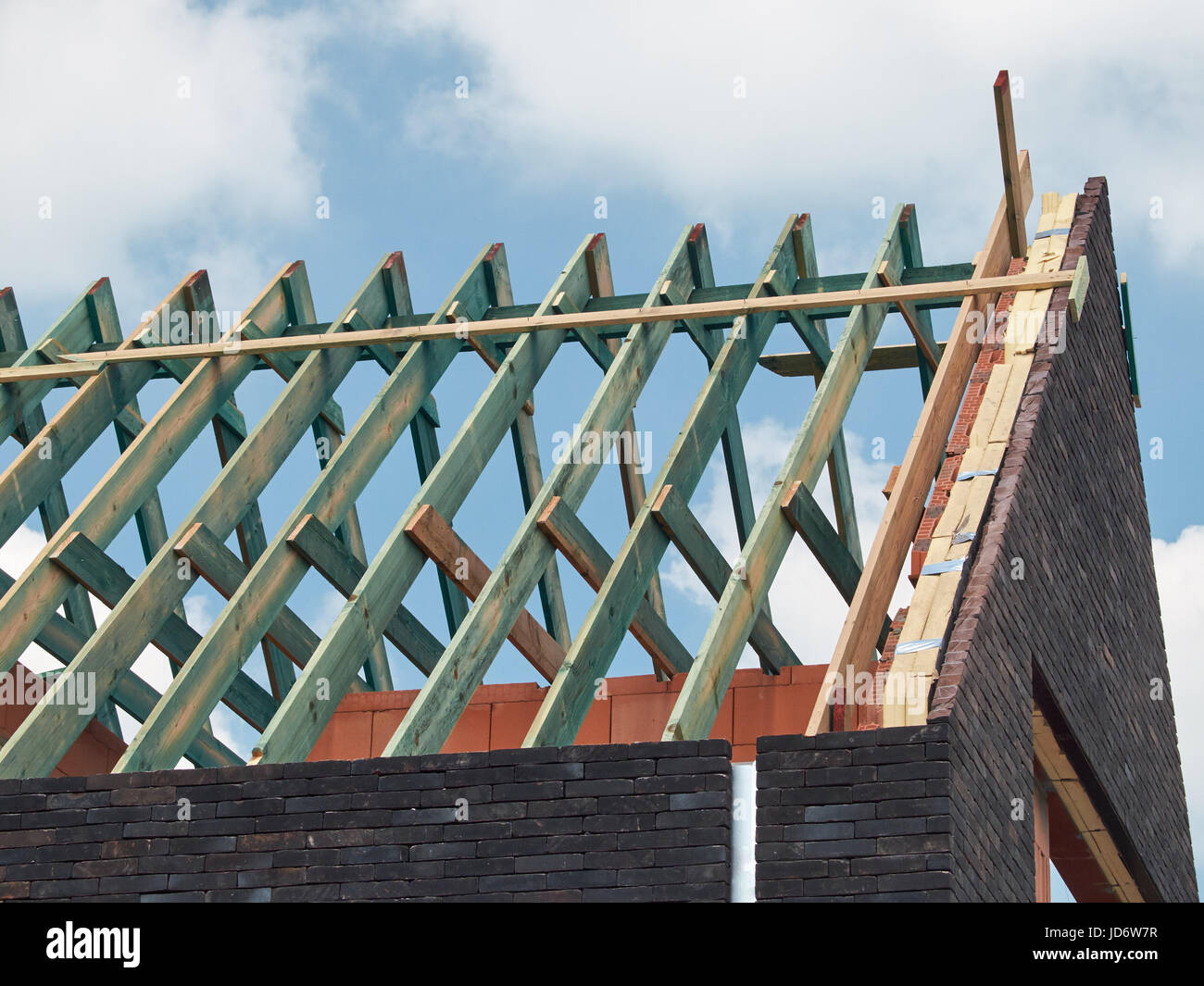 Roof structure wood hi-res stock photography and images - Alamy