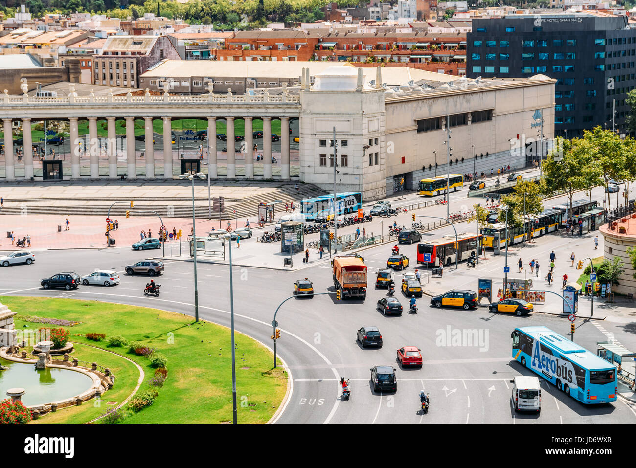 Panoramic view downtown city hi-res stock photography and images - Alamy