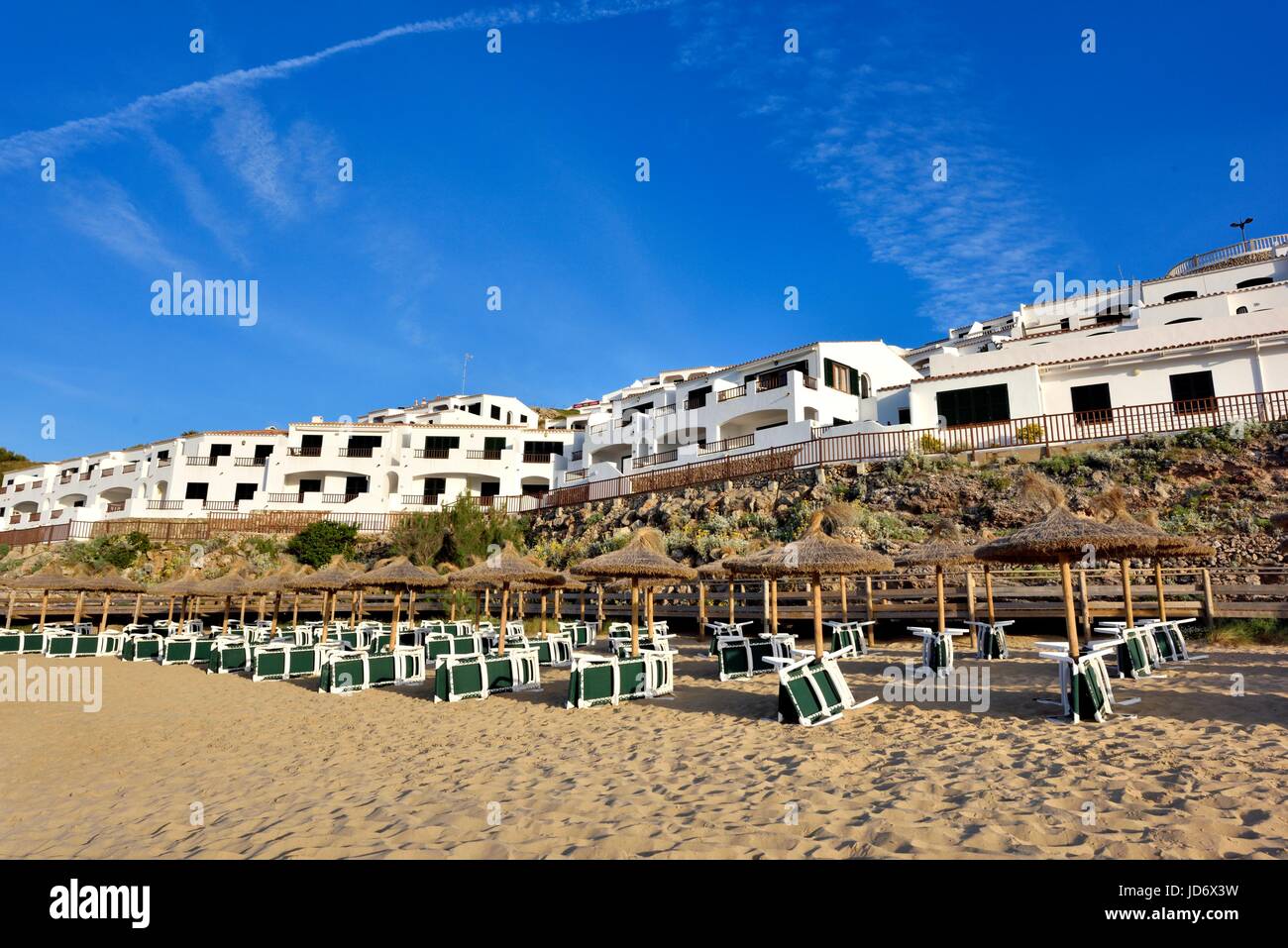 Sea view villas apartments Stock Photo - Alamy