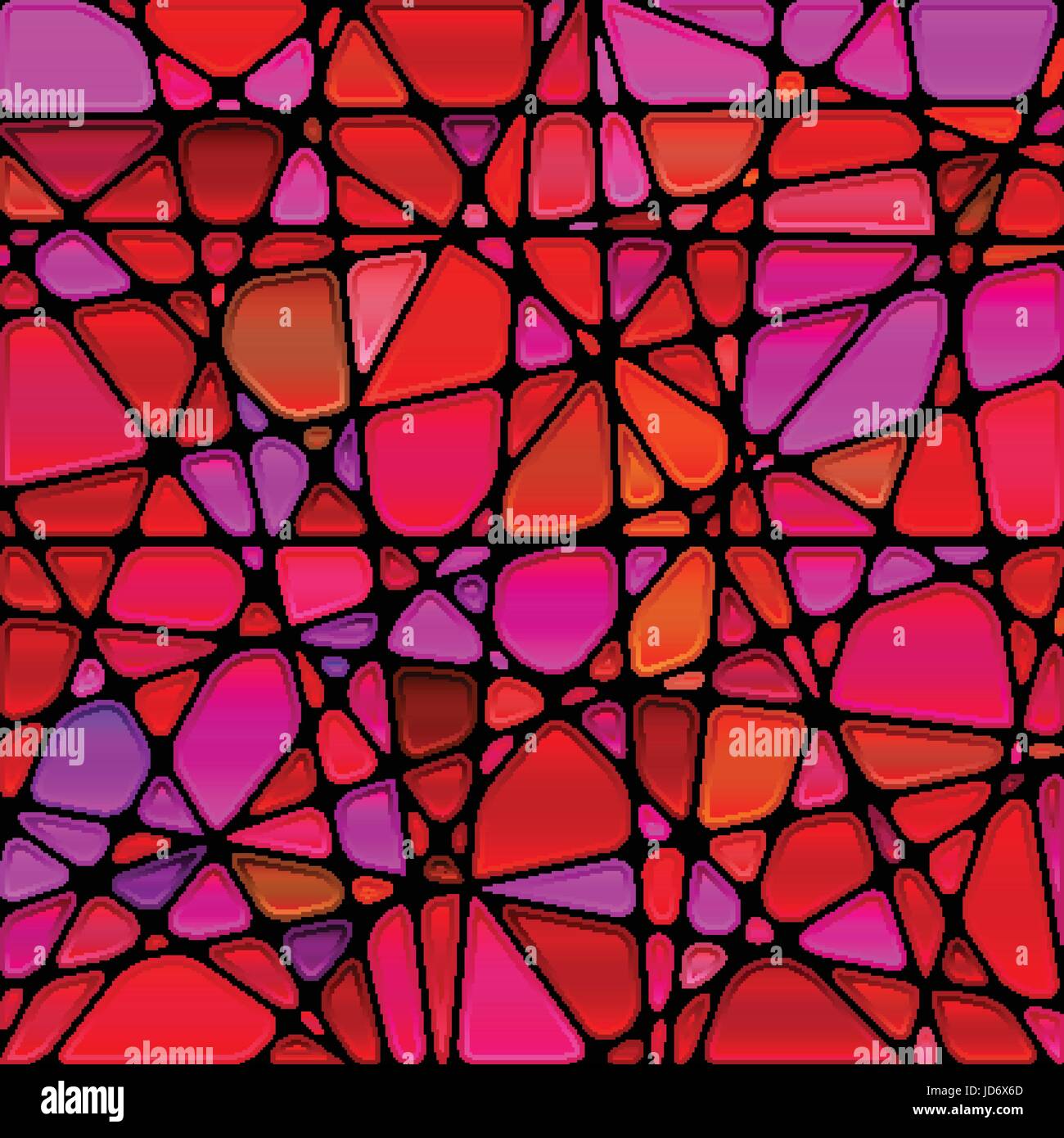 abstract vector stained-glass mosaic background Stock Vector Image ...