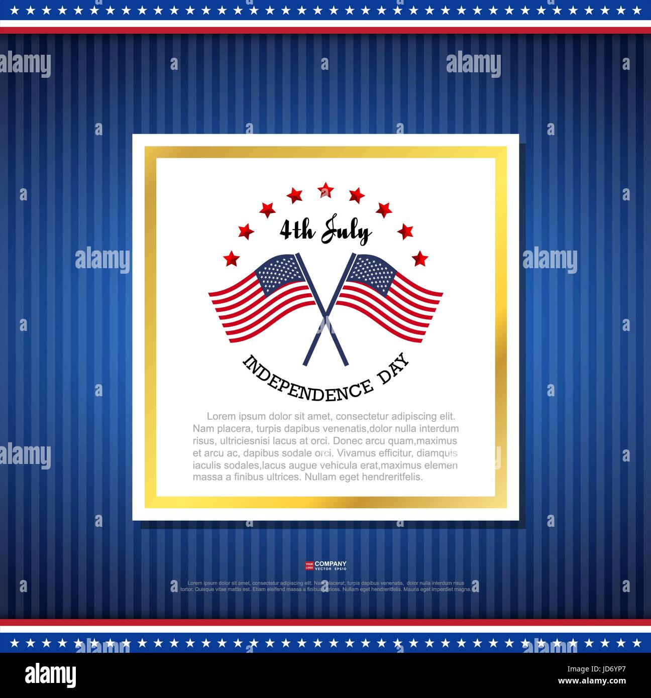 Independence day vector vectors hi-res stock photography and images - Alamy