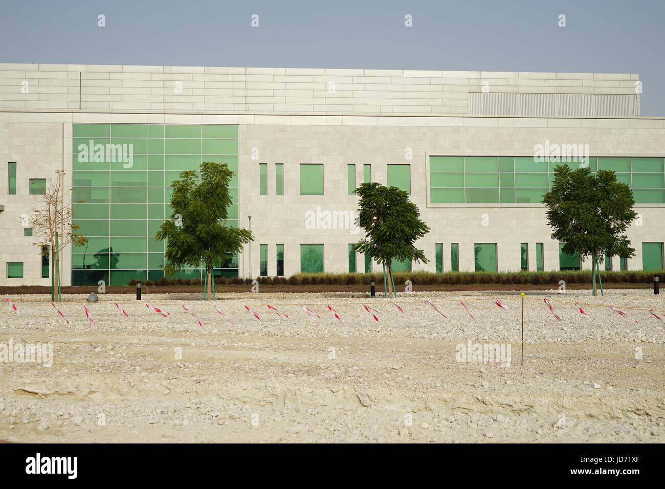 View of the Education City Complex launched by the Qatar Foundation ...