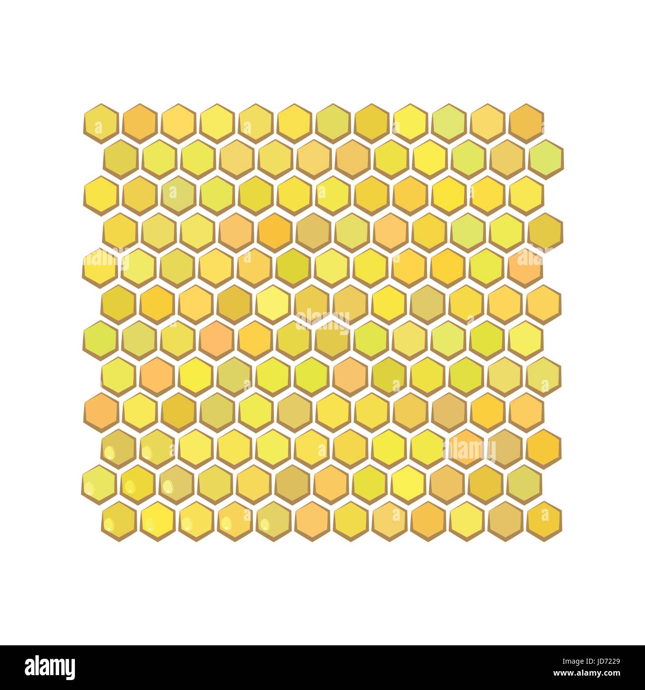Honeycombs are honeycomb hexagonal Stock Vector Image & Art - Alamy