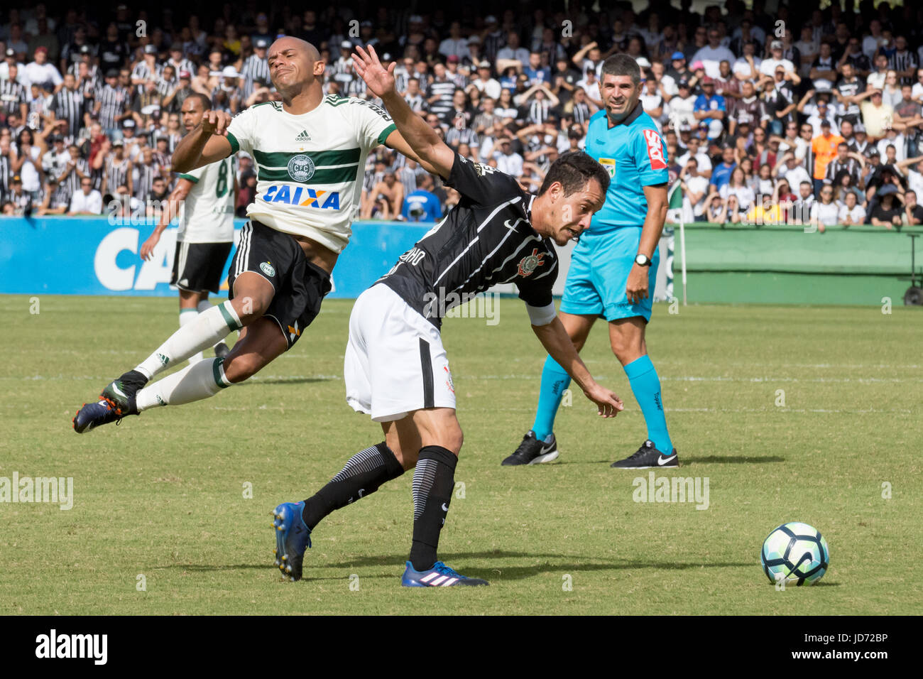 Curitiba, Brazil. 18th June, 2017. William Matheus and Rodriguinho ...