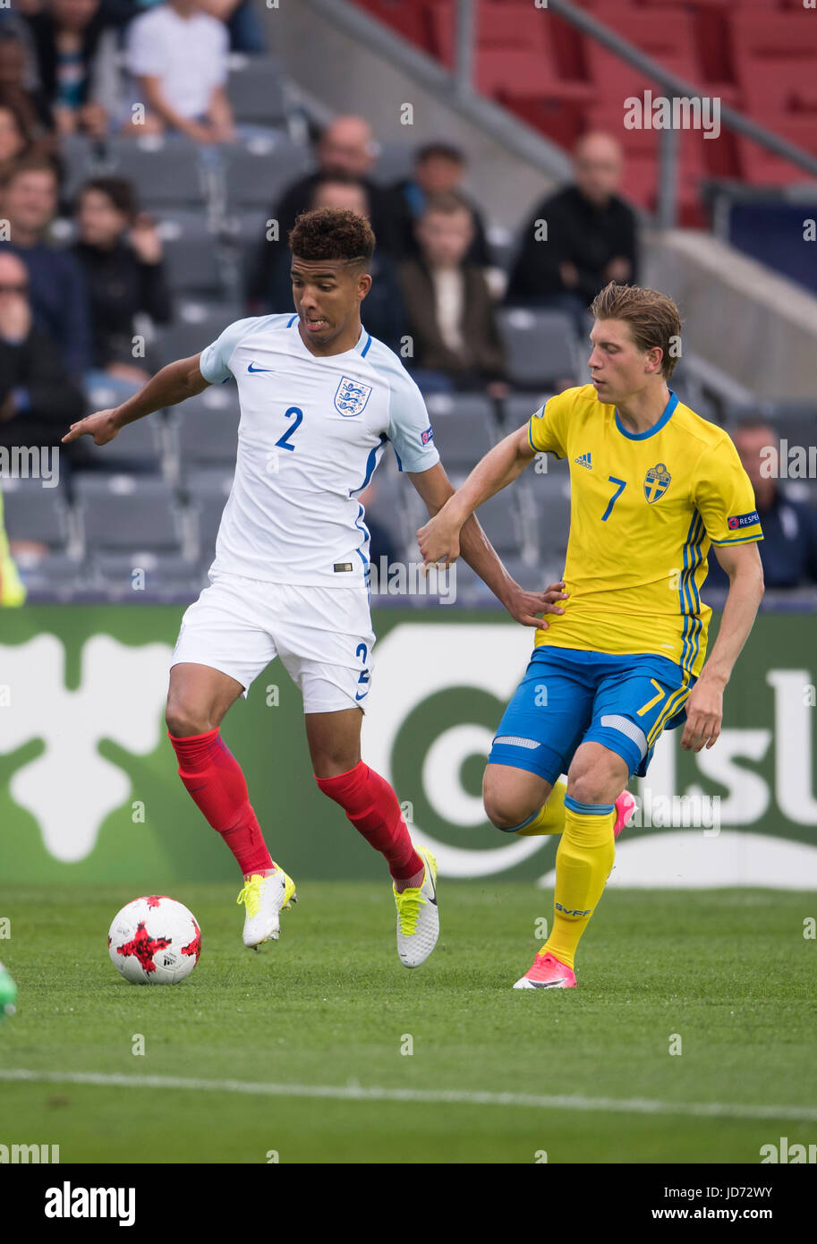 Mason Holgate (ENG), Alexander Fransson (SWE), JUNE 16, 2017 - Football ...